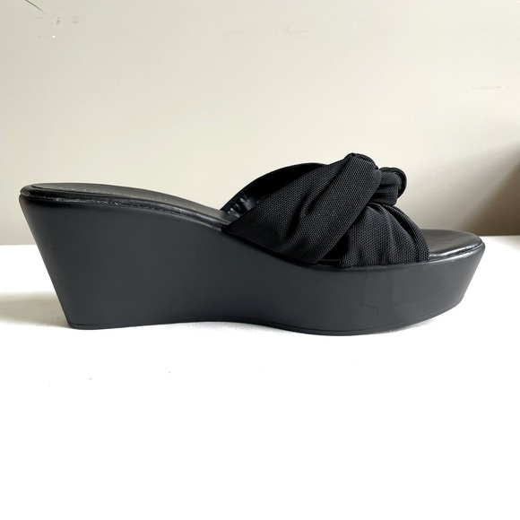 BCBGeneration | Shoes | Nib Bcbgeneration Wedge Slide Sandals | Poshmark